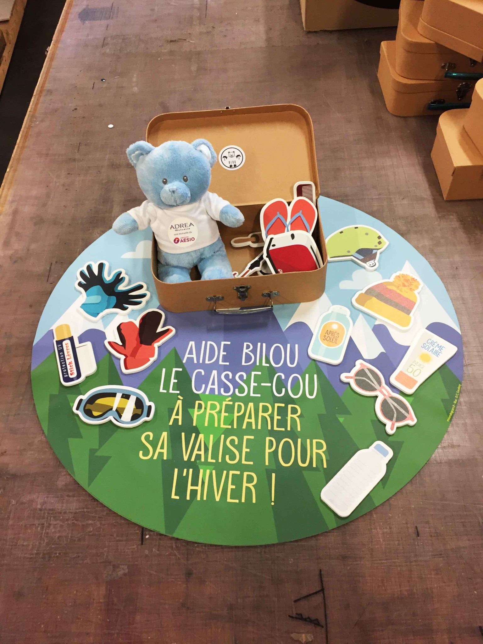 Kit de prévention pour Adrea Mutuelle | SMTK Communication